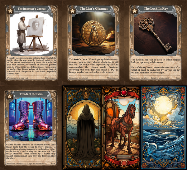 Vault of the Eternals : 20 FREE printable cards for your RPG campaigns ...