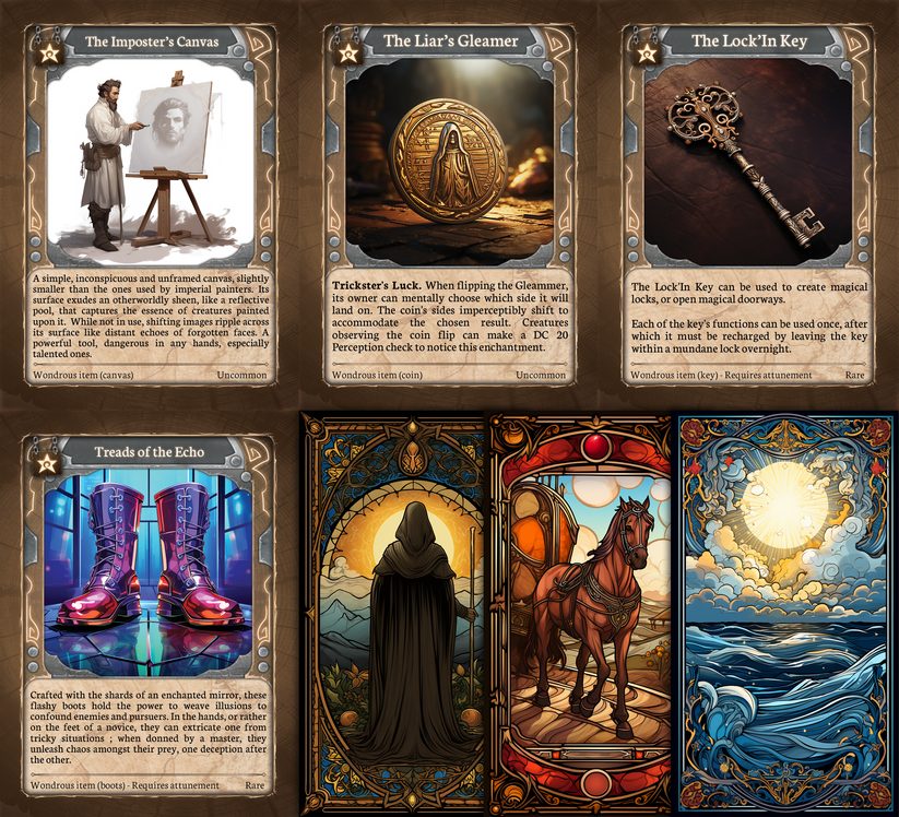 Vault of the Eternals : 20 FREE printable cards for your RPG campaigns ...